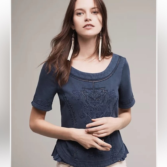 saturday sunday | Tops | Saturday Sunday Anthropologie Hueseca ...